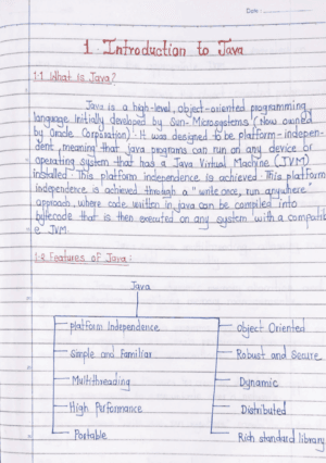 Programming Language Handwritten Notes Combo Java | Pyathon | c | c++ ...