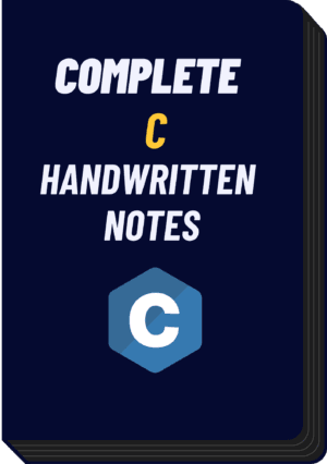 Programming Language Handwritten Notes Combo Java Pyathon C C