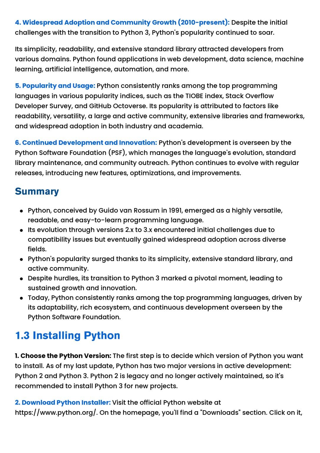 Python Deep Dive Digital Notes - CodewithCurious