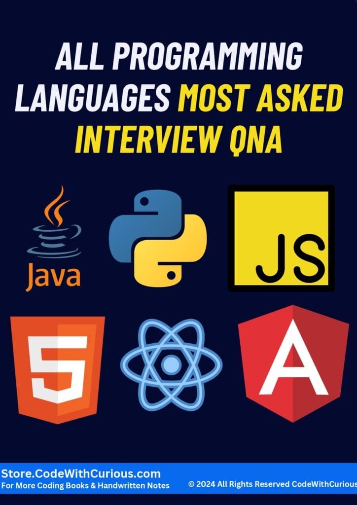All Programming Languages And Technologies Interview Question And Answers Codewithcurious